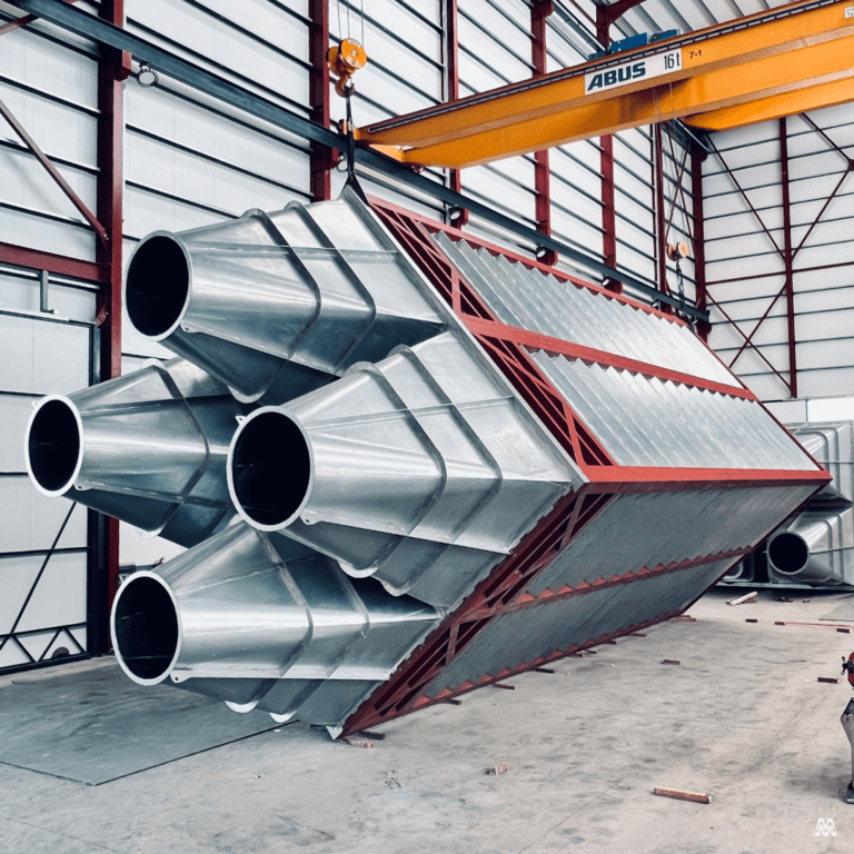 Silos metálicos soldados de gran capacidad - Metaga